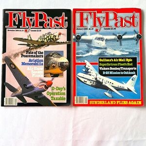 Fly Past | Other | Vintage Fly Past Aviation Magazines | Poshmark